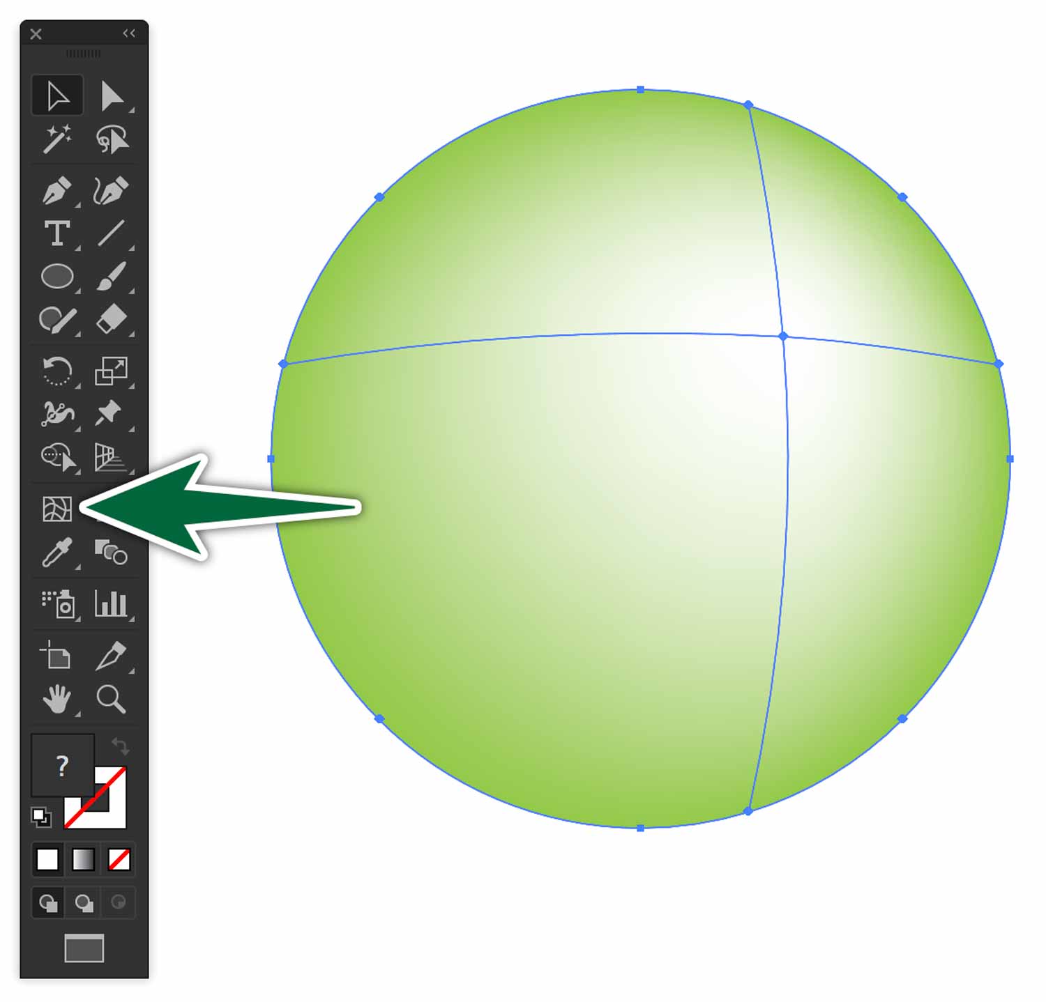 AC Computer Graphics Gradient Mesh